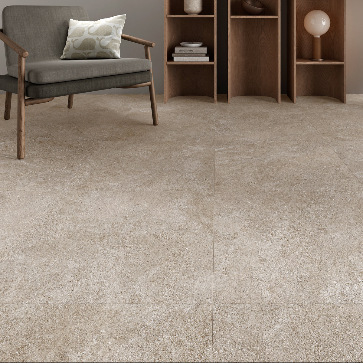 Gulvflis Arenite Kalksten Natural Matt 60x60 – Kakelgiganten