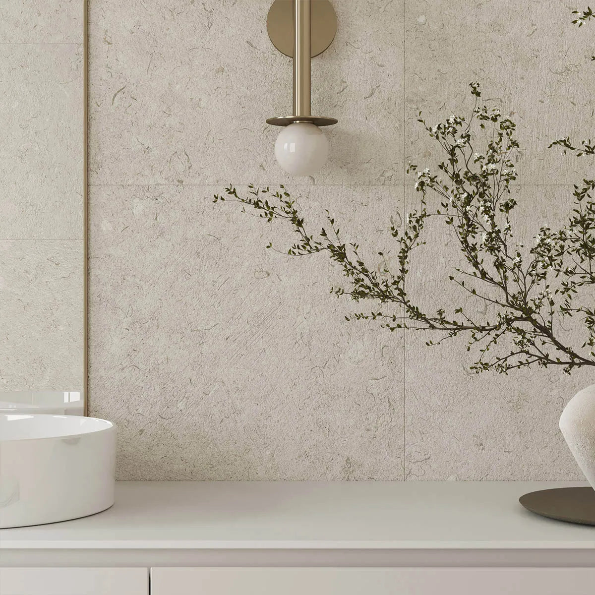 Klinker Kalksten Norr Beige 60x60 – Kakelgiganten