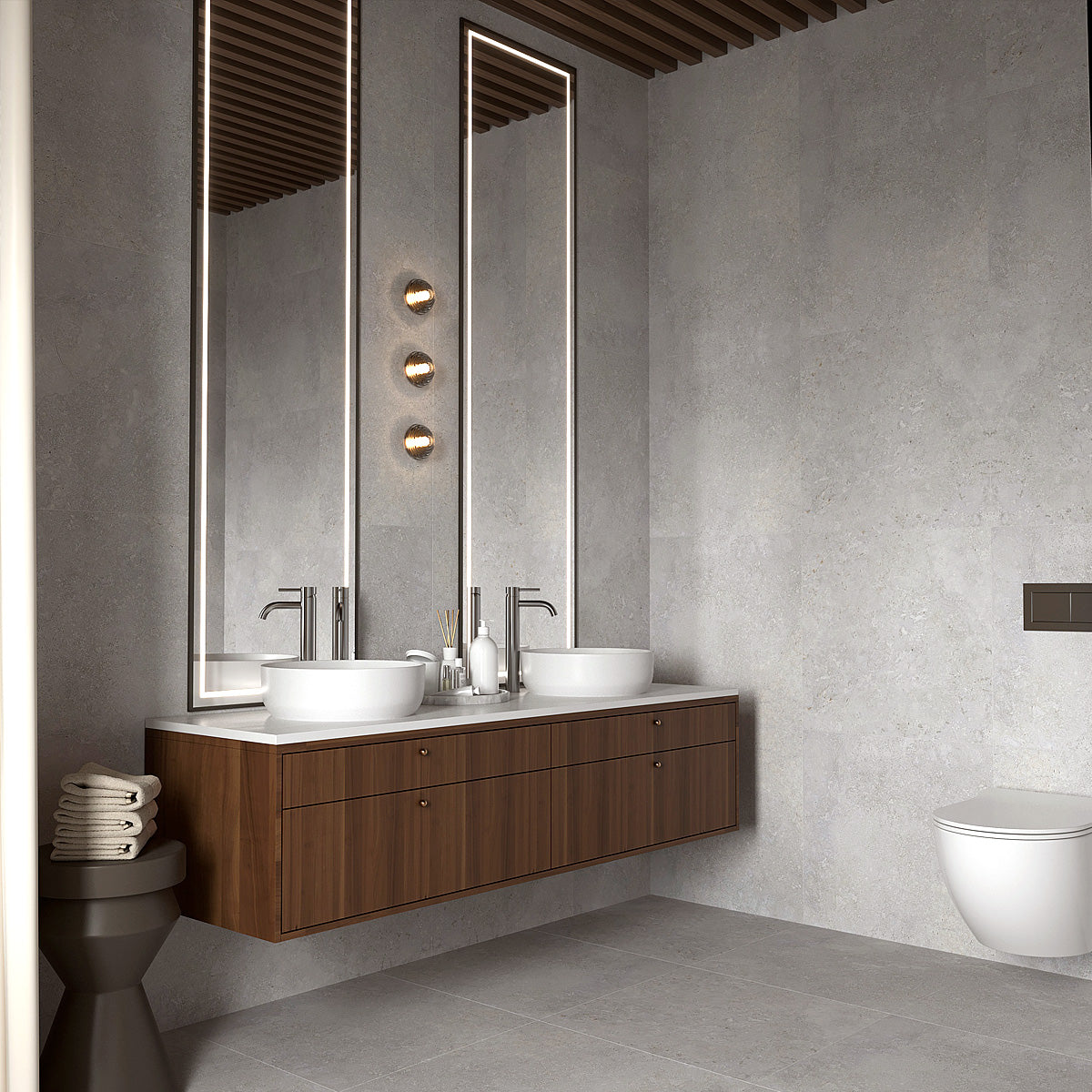 Klinker Roden Perla Matt 60x60 – Kakelgiganten